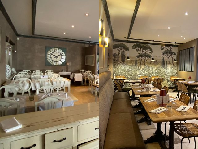 Avant-après : rénovation et design d’un restaurant italien – IDDIY ...